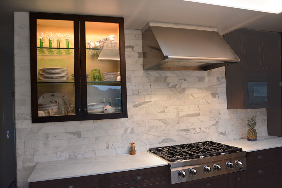 Calacatta Oro marble kitchen - Moderne - Cuisine - San Francisco - par ...