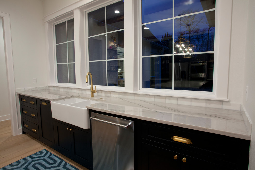 Calacatta Quartzite Dream Kitchen - Country - Kitchen - Other - by ...