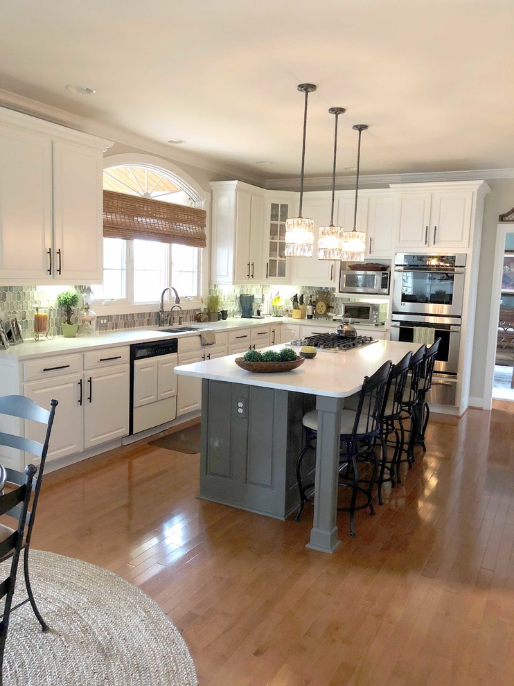 Calacatta Verona Quartz Countertop - Contemporary - Kitchen - DC Metro ...