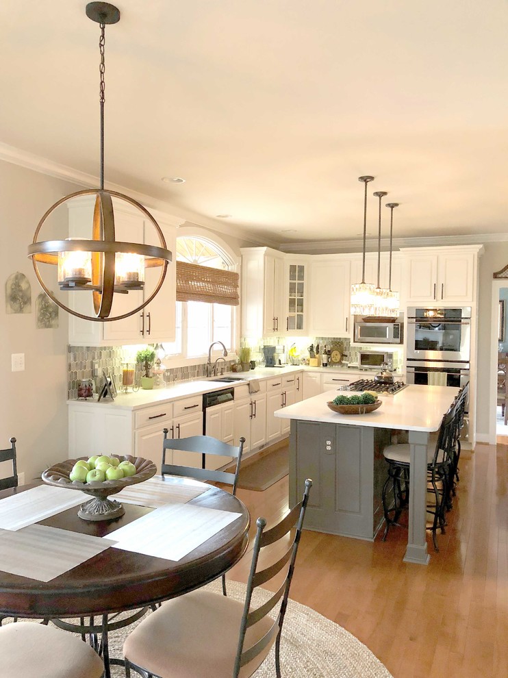 Calacatta Verona Quartz Countertop - Contemporary - Kitchen - DC Metro ...