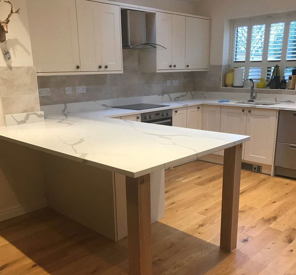 Calcutta Quartz - Modern - Kitchen - West Midlands - by mistermarble ...