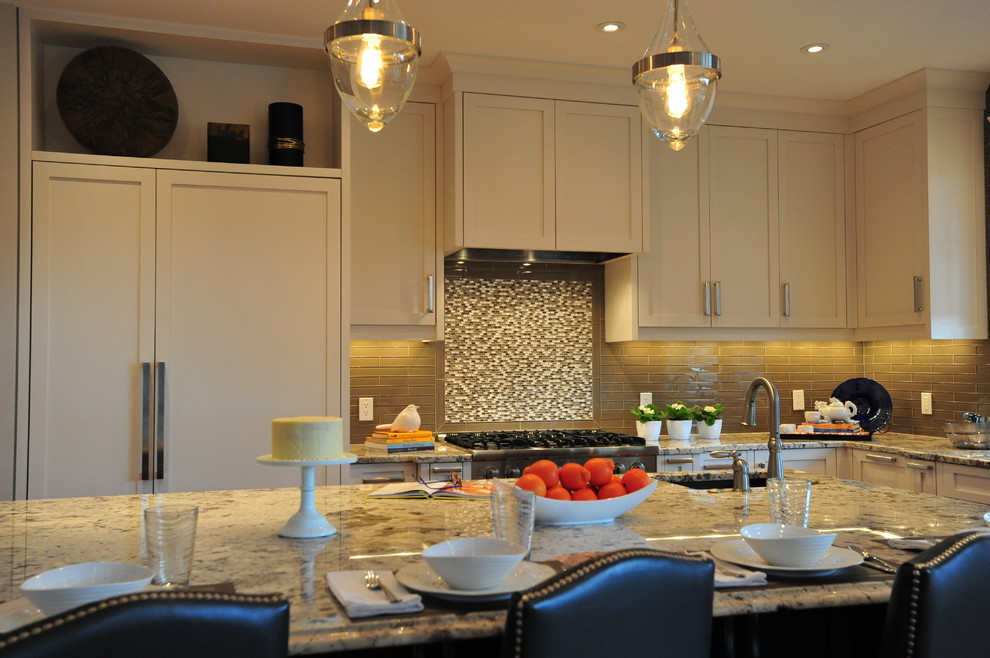 Calgary Custom Kitchen New Build Rosedale - Contemporary - Kitchen ...