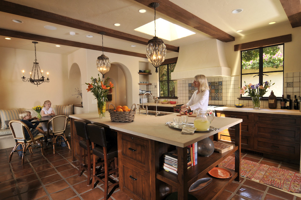 Califonia Mission Style Kitchen - Traditional - Kitchen - San Francisco ...