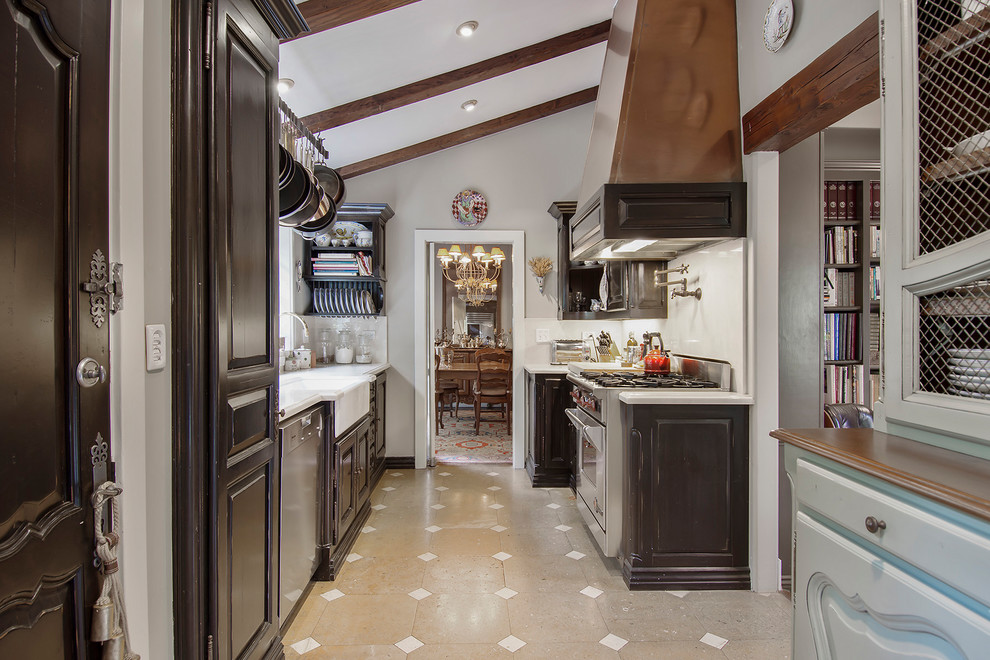 California/ Spanish Ranch - Traditional - Kitchen - Los Angeles - by ...