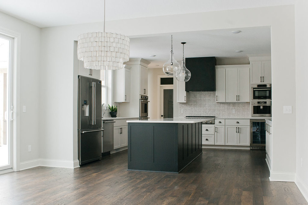 #CaliModCustom - Modern - Kitchen - Minneapolis - by Alma Homes | Houzz