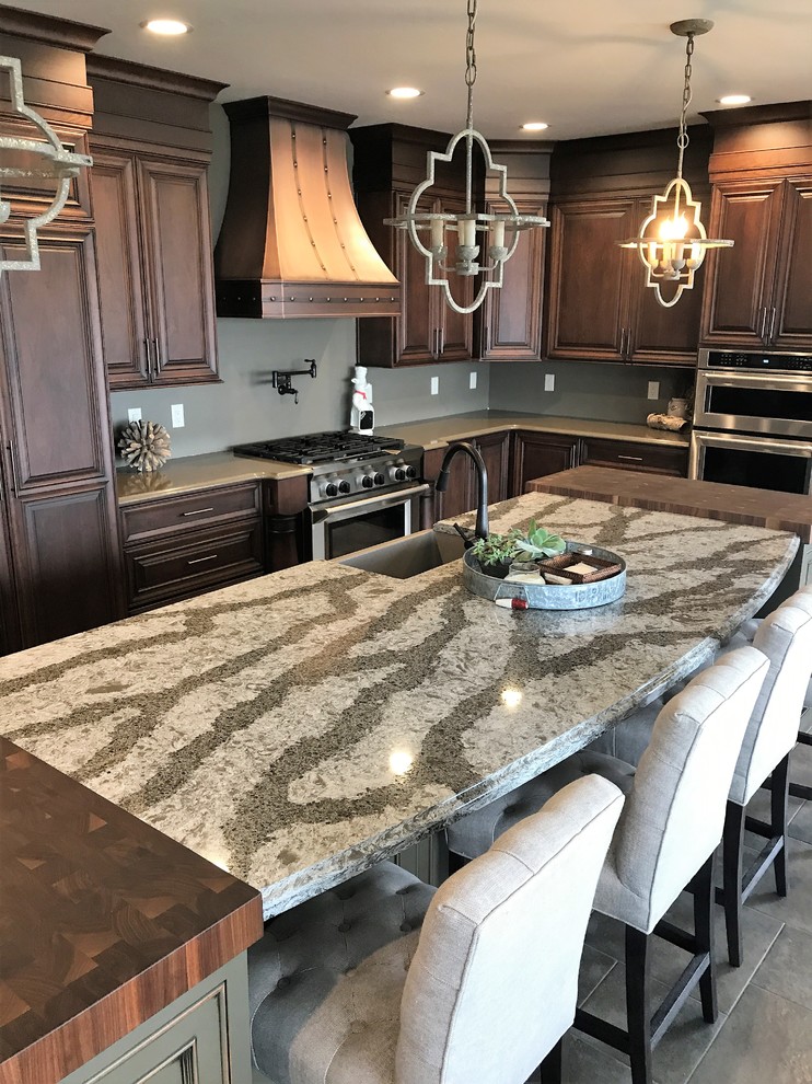 Cambria Galloway and Cambria Canongate Kitchen - Traditional - Kitchen ...