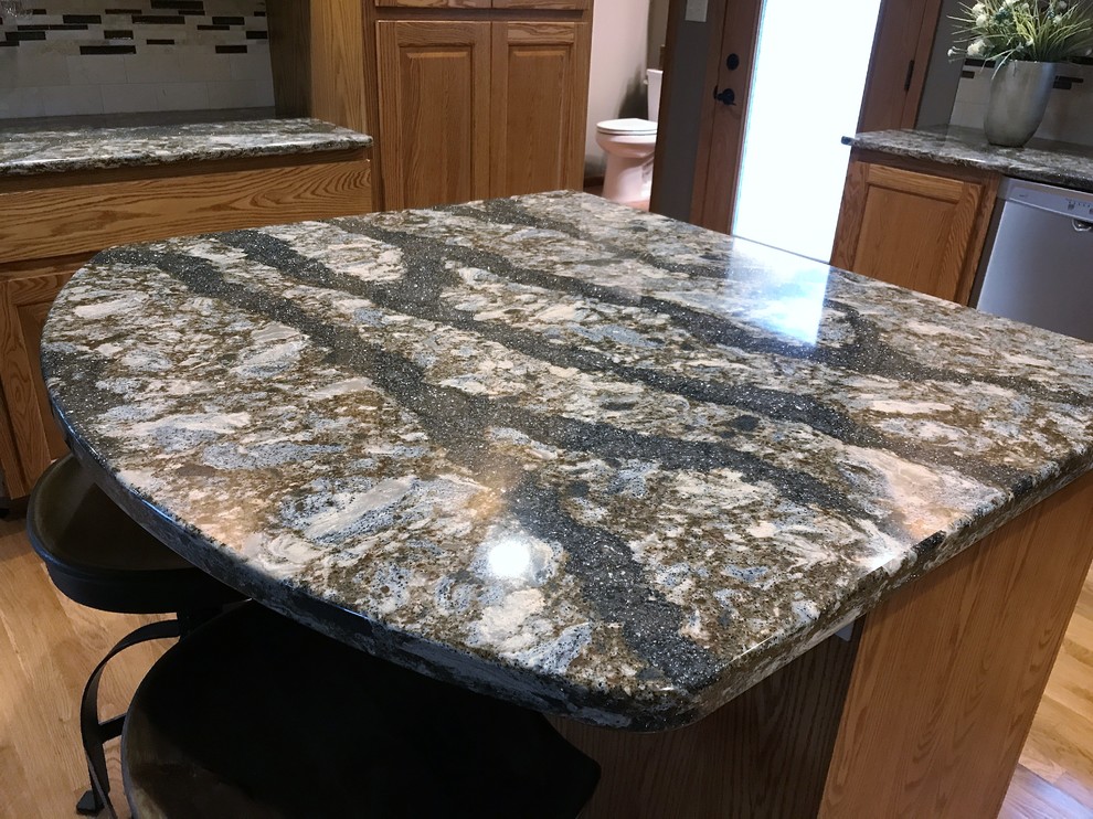 Cambria Harlech Kitchen Countertops and Fairbourne Master Vanity ...