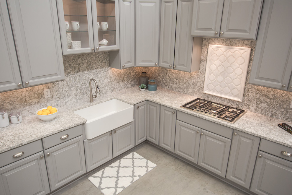 Cambria Quartz Berwyn Kitchen - Transitional - Kitchen - Richmond - by ...
