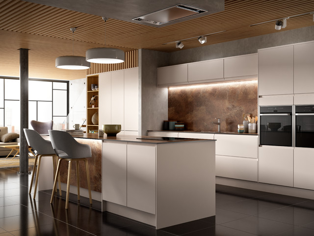 Camden Dove Grey kitchen - Contemporary - Kitchen - Other - by Wickes ...