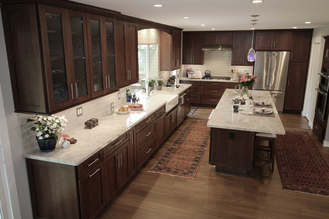 Cann Family Cherry Kitchen - Contemporain - Cuisine - Sacramento - par ...