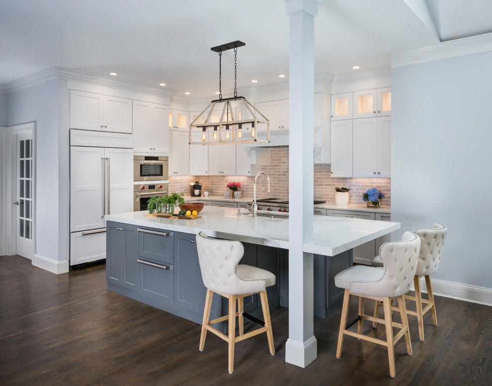 Canton Remodel - Lisa Zompa - Transitional - Kitchen - Boston - by ...
