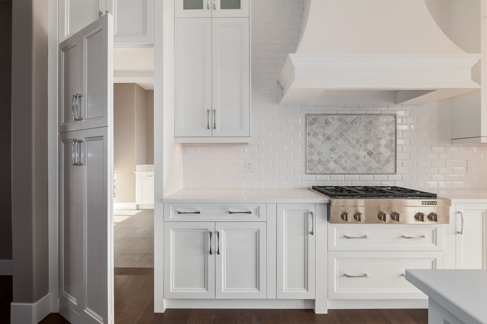 Cape Cod inspired 2 storey - Kitchen - Calgary - by Trickle Creek ...