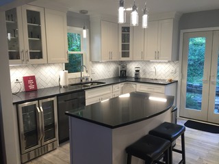 Captain Pilot, Sir! Kitchen Remodel - Contemporary - Kitchen ...