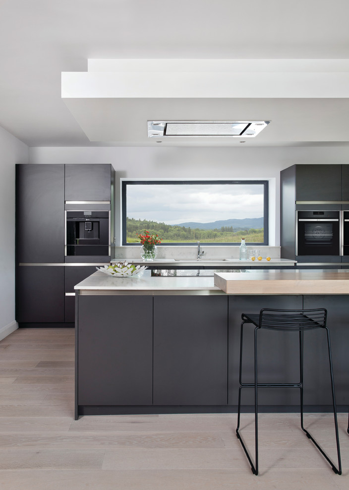 Carbon & Blonded Oak - Modern - Kitchen - Other - by The Design Yard ...