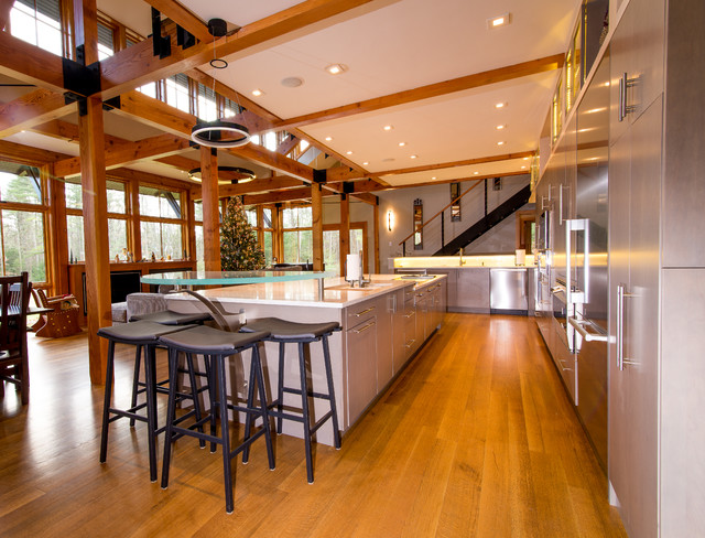 Carlisle, MA Rift & Quartersawn White Oak Floors and Stairs ...