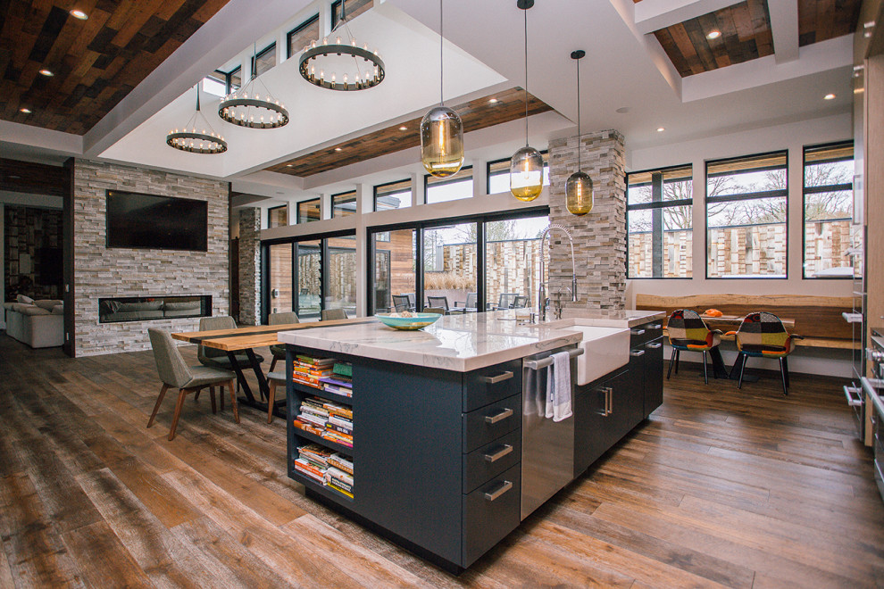 Carman Drive - Contemporary - Kitchen - Portland - by Carey's Custom ...