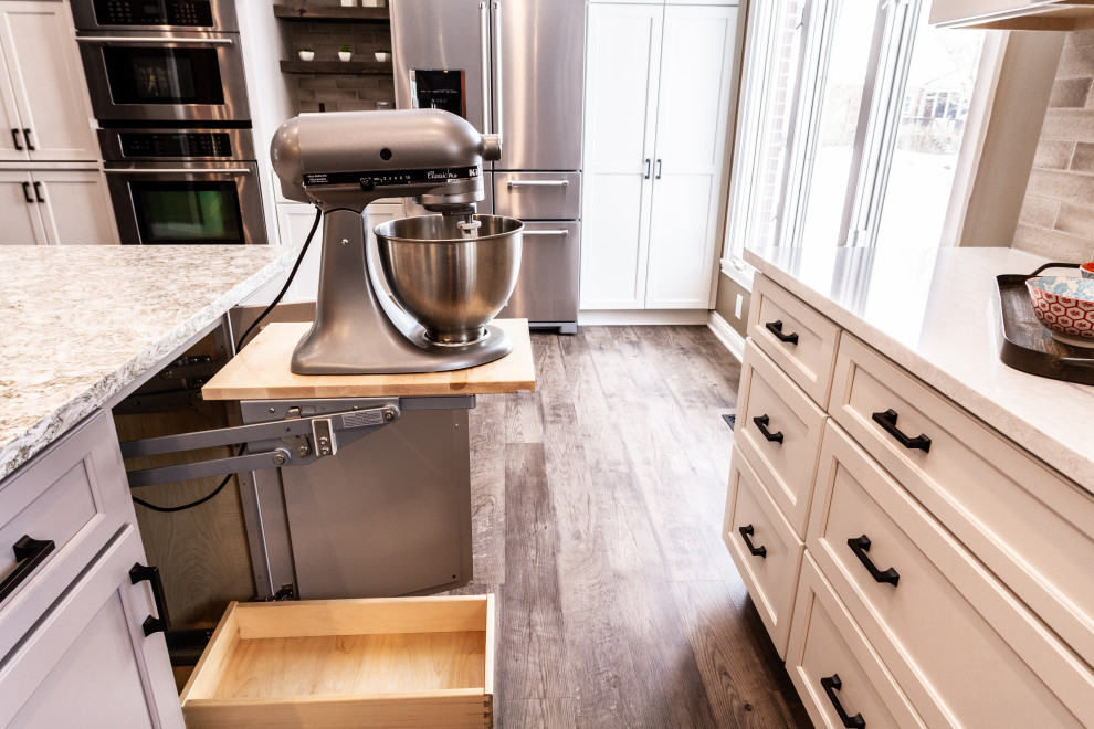 Carmel Custom Kitchen Ponds West - Transitional - Kitchen ...