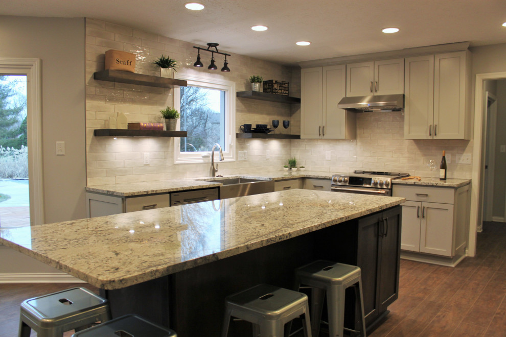 Carmel Springmill Ponds Kitchen - Transitional - Kitchen - Indianapolis ...