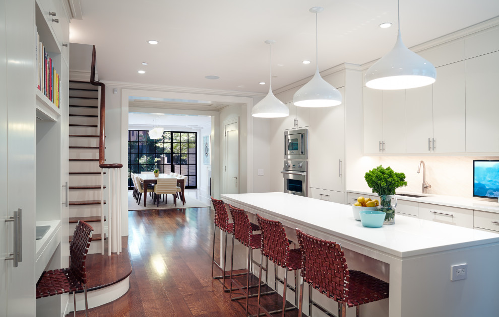 Carnegie Hill Townhouse - Transitional - Kitchen - New York - by Kinlin ...