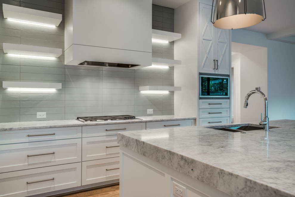 Caruth - Contemporary - Kitchen - Dallas - by John Lively & Associates ...