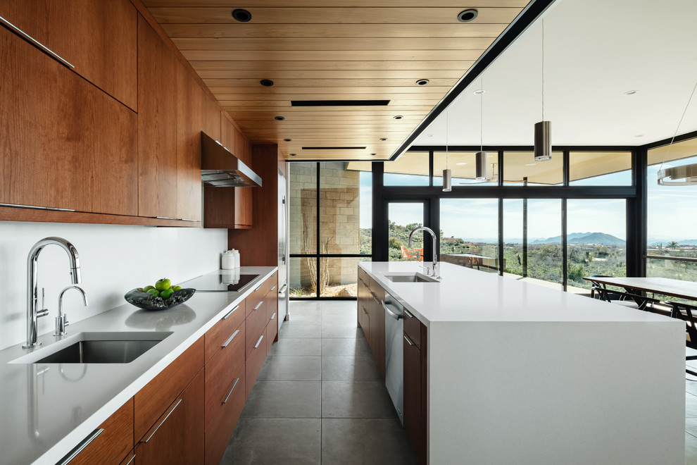 Casa Ponte - Contemporary - Kitchen - Phoenix - by KOSS design+build ...