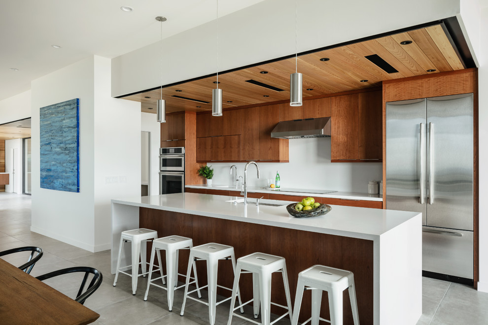 Casa Ponte - Contemporary - Kitchen - Phoenix - by KOSS design+build ...