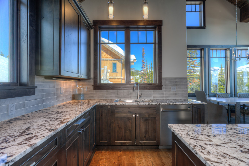 Cascade Ridge - Rustic - Kitchen - Other - by GV Design Group | Houzz IE