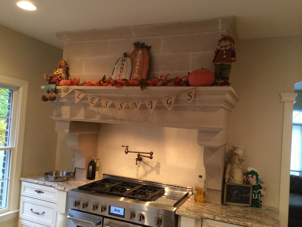 Cast Stone Kitchen Range Hoods - Kitchen - Dallas - by Old World ...
