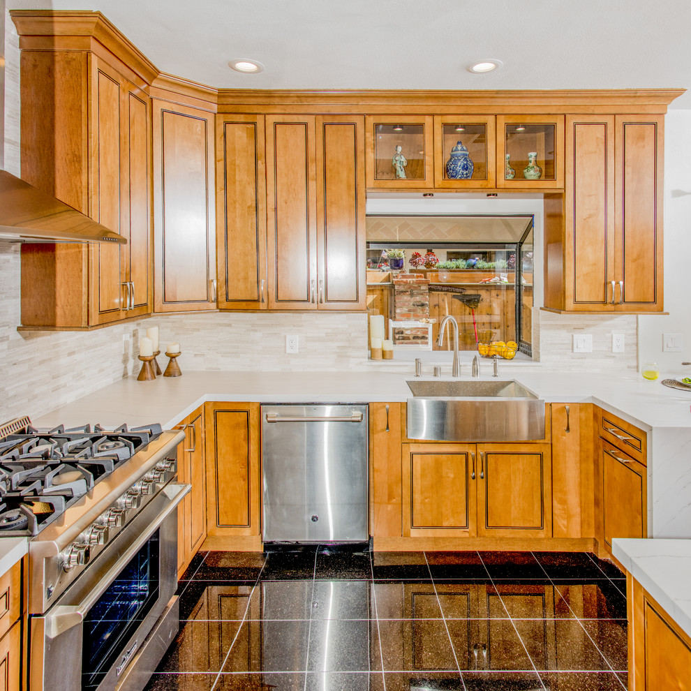 Catalina Kitchen - Traditional - Kitchen - Los Angeles - by South Bay ...