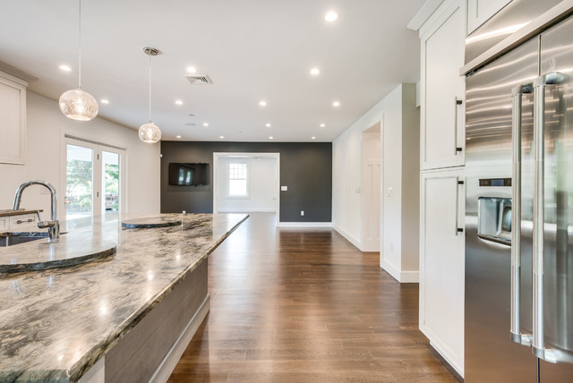 Center-Hall Colonial Reimagined - Contemporain - Cuisine - Philadelphie ...