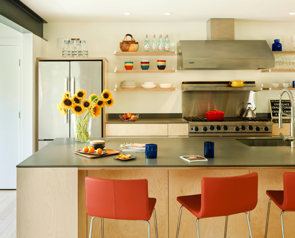 Central Avenue - Modern - Kitchen - Burlington - by Brown + Davis ...