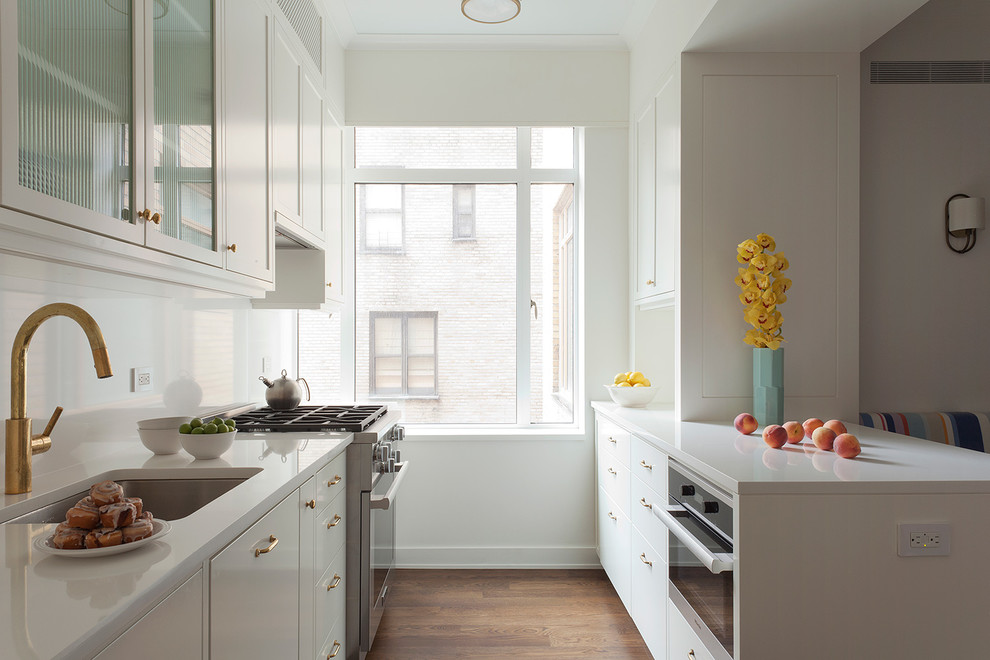 Central Park West Apartment - Transitional - Kitchen - New York - by The Brooklyn Studio | Houzz