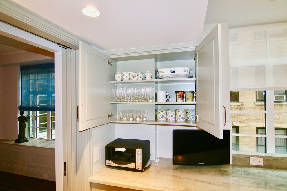 Central Park West Unpack - Transitional - Kitchen - New York - by Tori ...