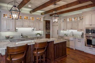 Central Texas Custom Home - Farmhouse - Kitchen - Austin - by Dawn ...