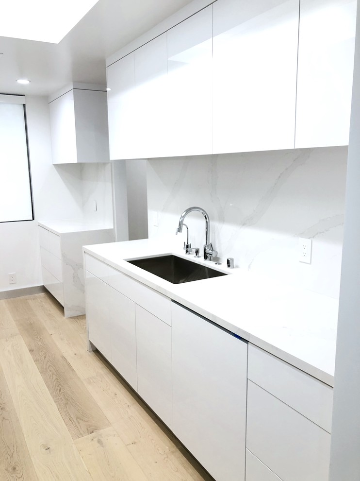 Century Park Lane 109: Before and After - Modern - Kitchen - Los ...