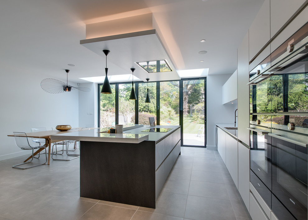 Ceramic Kitchen Island - Contemporary - Kitchen - London - by Uno ...