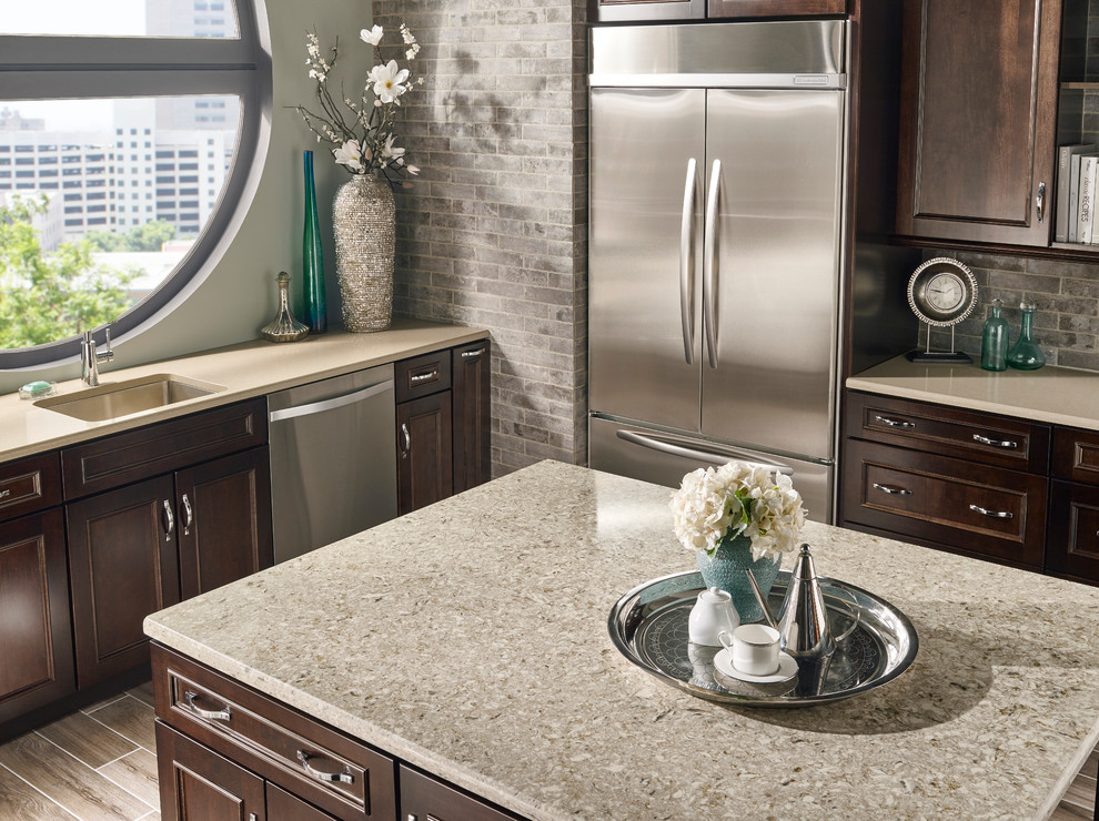 Chakra Beige - Contemporary - Kitchen - Orange County - by MSI | Houzz