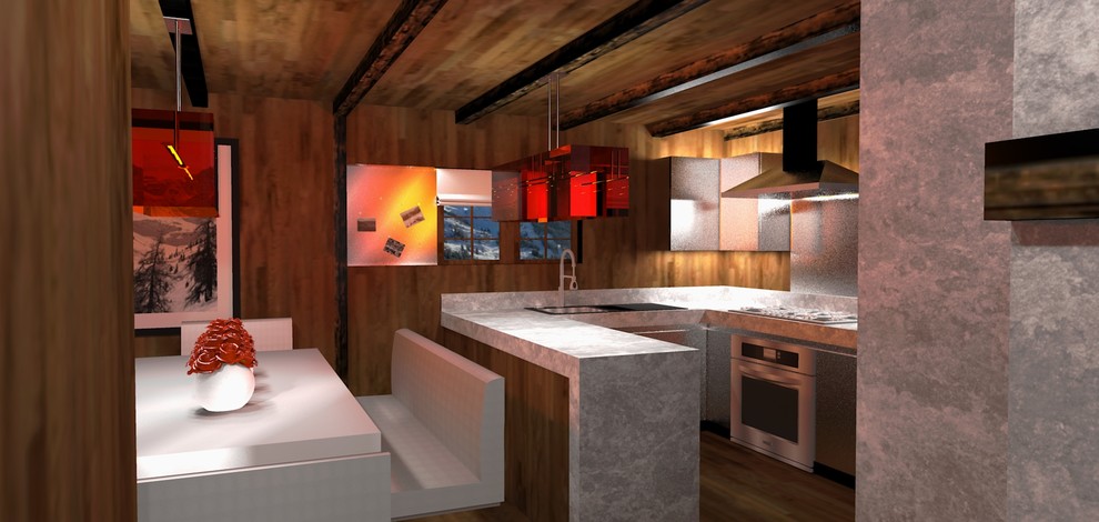 Chalet in Switzerland - Modern - Kitchen - Other - by Malcolm Duffin ...