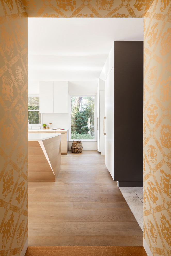 CHAMFER HOUSE - Modern - Kitchen - Boston - by I-KANDA ARCHITECTS | Houzz