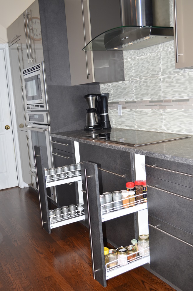 Champagne + Lava Stone Kitchen - Modern - Kitchen - Ottawa - by Acco ...