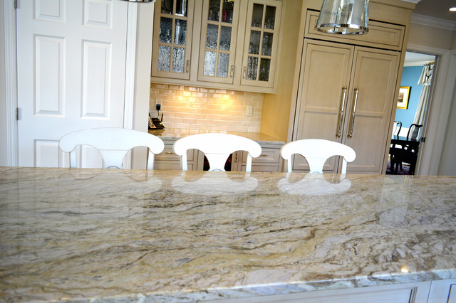 Champagne Quartzite Kitchen - Contemporary - Kitchen - New York - by ...