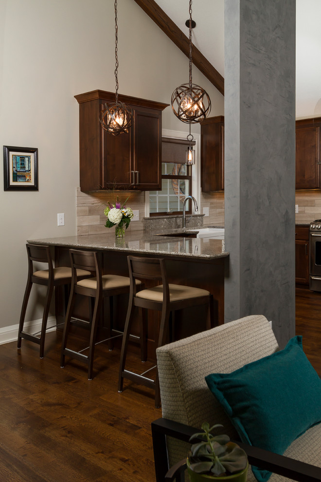 Chanhassen Great Room Revamp - Transitional - Kitchen - Minneapolis ...