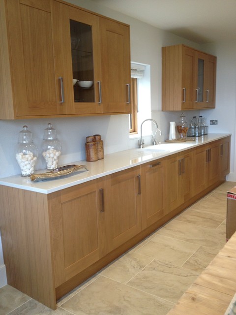 Charles Rennie Mackintosh Lissa Oak Shaker - Modern - Kitchen ...