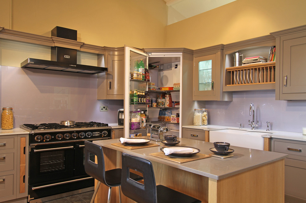Charleston Grey Shaker Kitchen - Contemporary - Kitchen - Hampshire ...