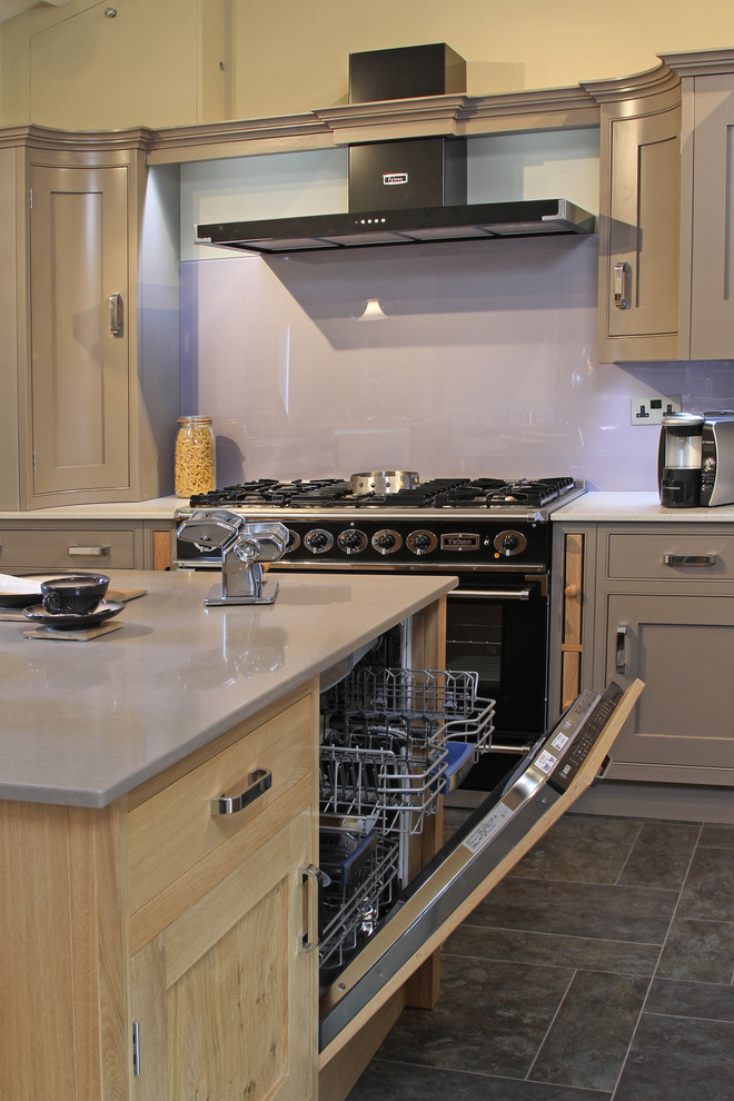 Charleston Grey Shaker Kitchen - Contemporary - Kitchen - Hampshire ...