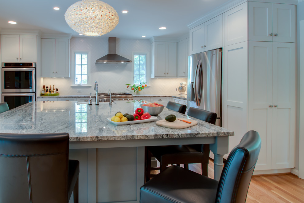Charlotte Contemporary Ranch for a Hip Young Family - Traditional ...