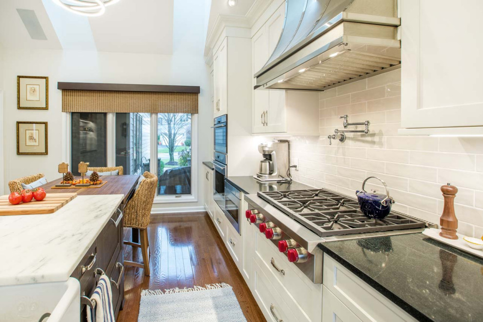 Charming Traditional Wolf Kitchen - Traditional - Kitchen - New York ...