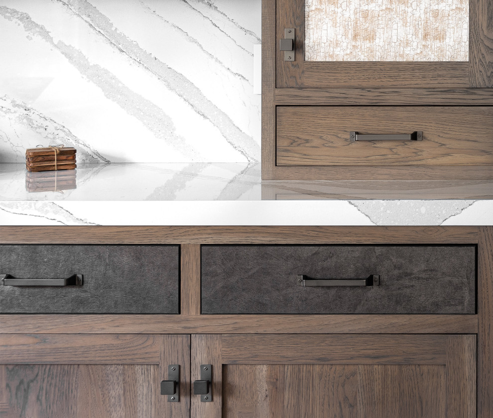 Check out these Shagreen Drawer Fronts - Eclectic - Kitchen - Other ...