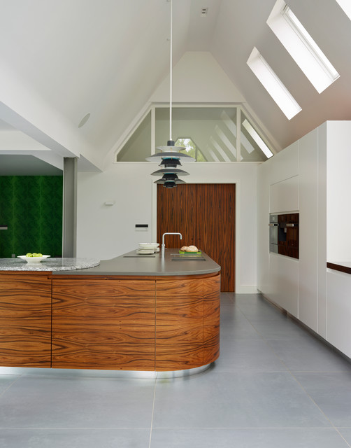 Chelmsford, Santos Rosewood and Painted Modern style Kitchen ...