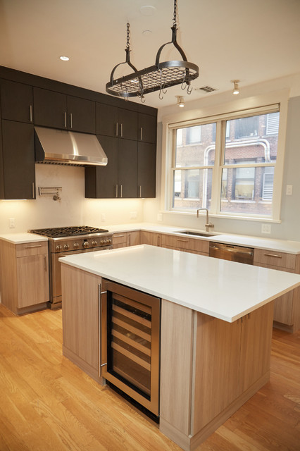 Chelsea Penthouse Kitchen Renovation - Contemporary - Kitchen - New ...